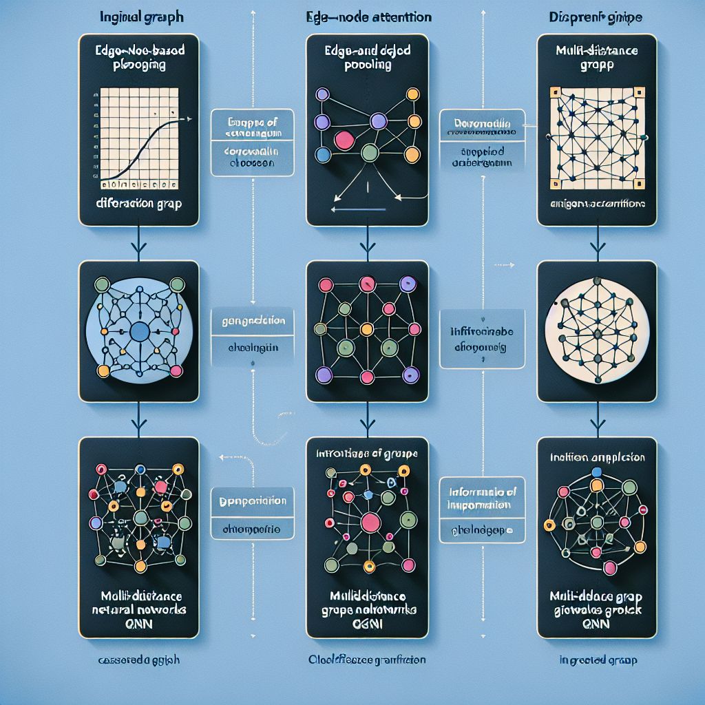 Improving Graph Classification Through Edge Node Attention Based Adjustable Pooling And Multi