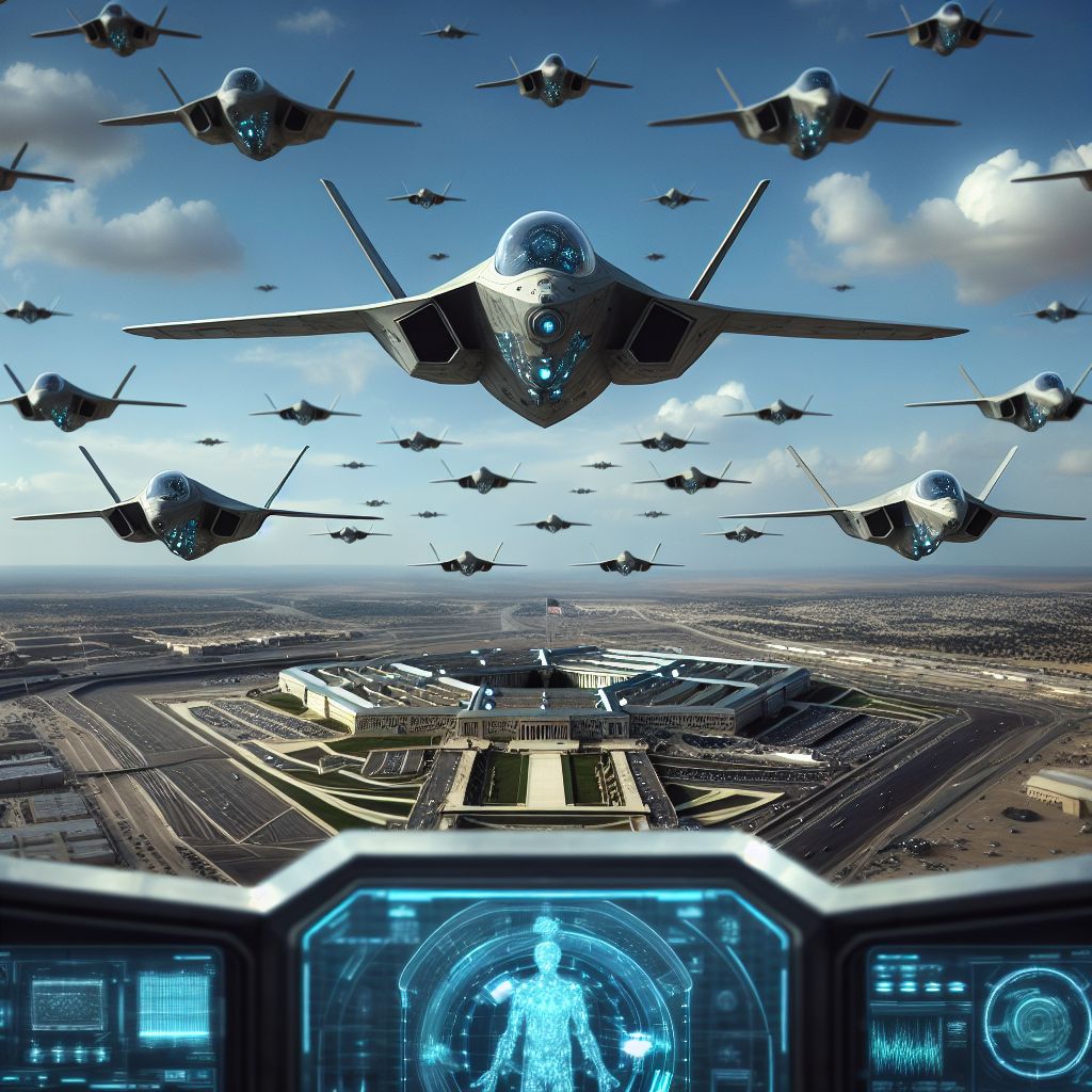 The Pentagon desires 1,000 mini fighter jets operated by artificial ...