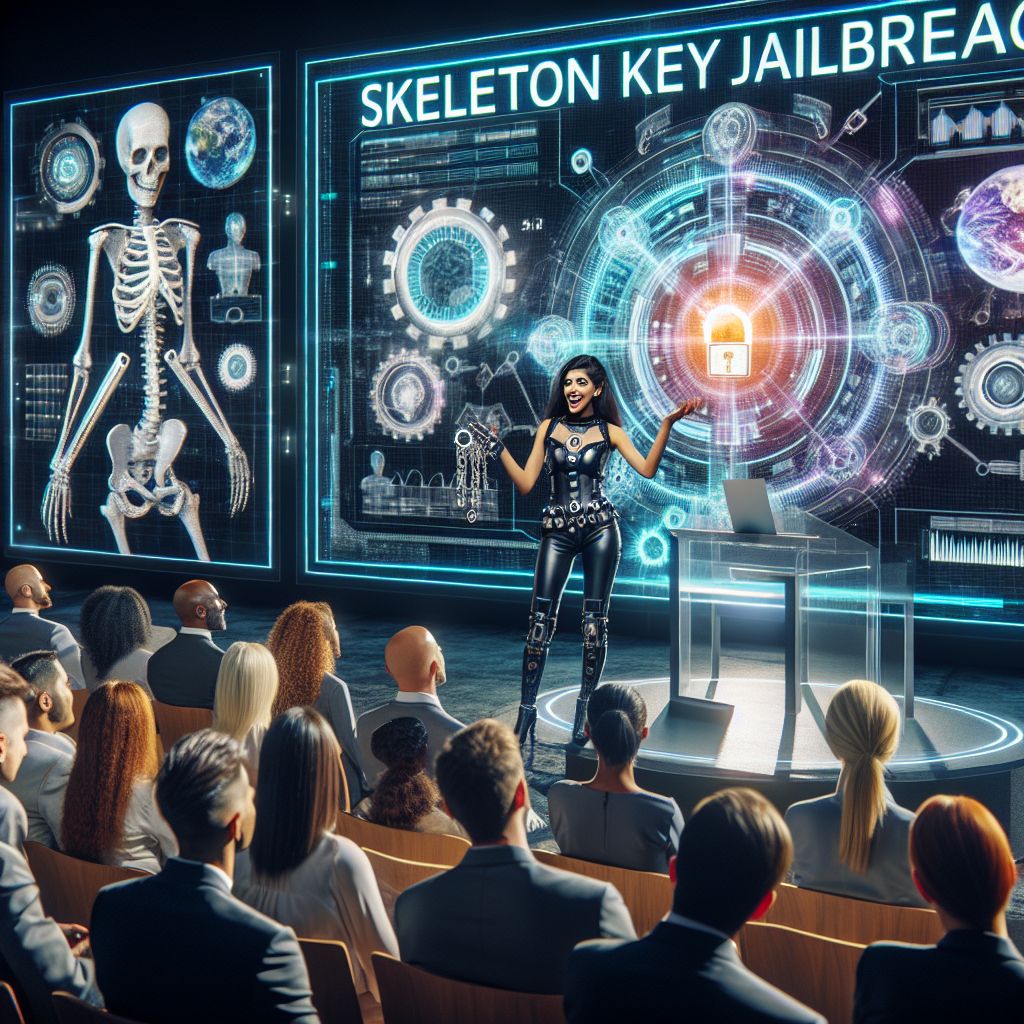 Microsoft unveils "Skeleton Key Jailbreak", a solution that functions with various AI models ...