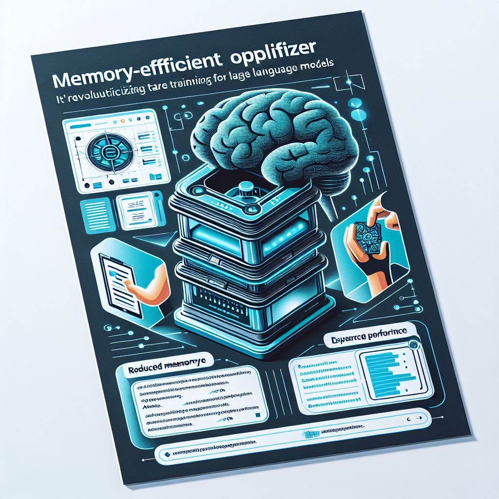 Adam-mini: A new memory-efficient optimizer that is transforming the training of large language ...